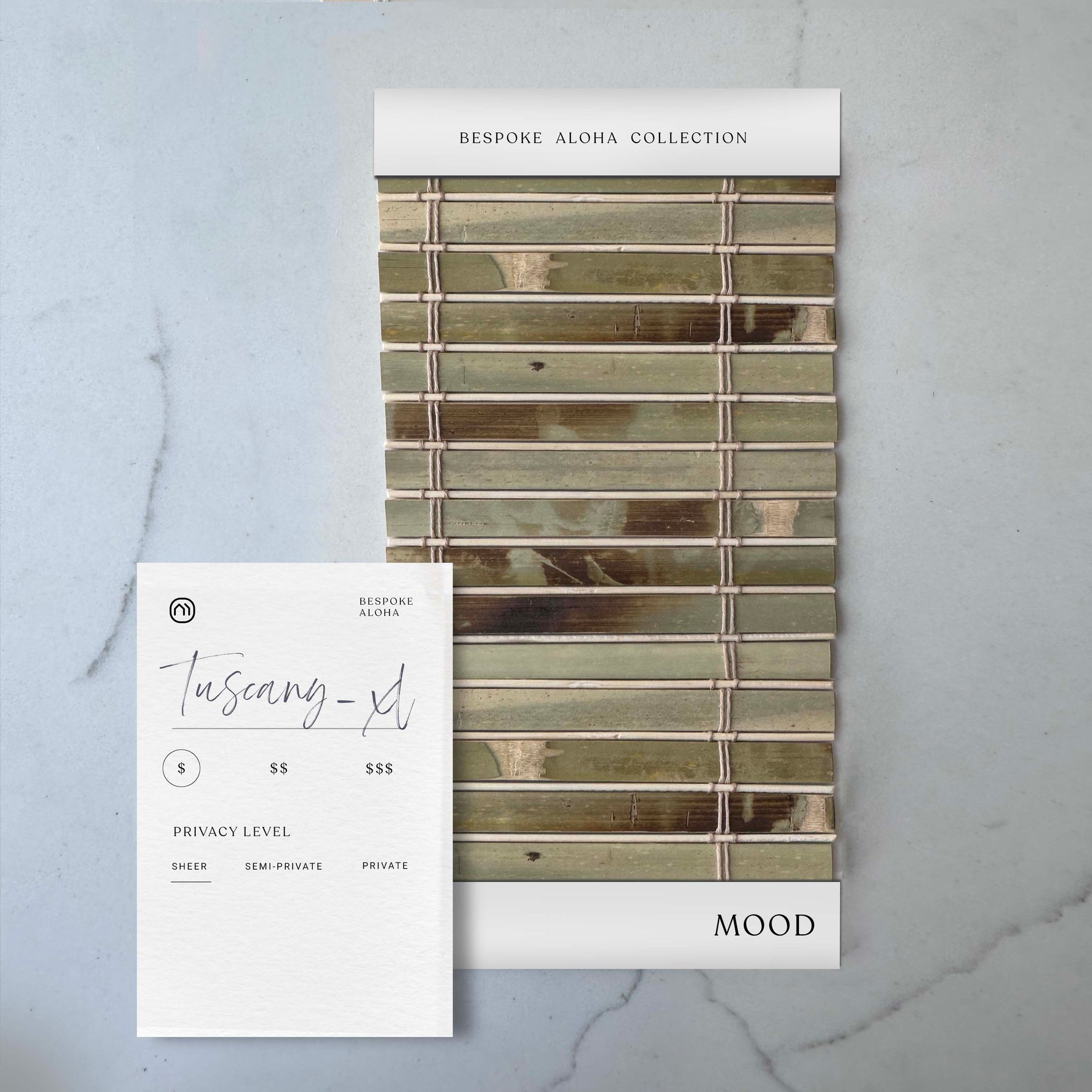 Bespoke Bamboo Shade Swatches – MOOD