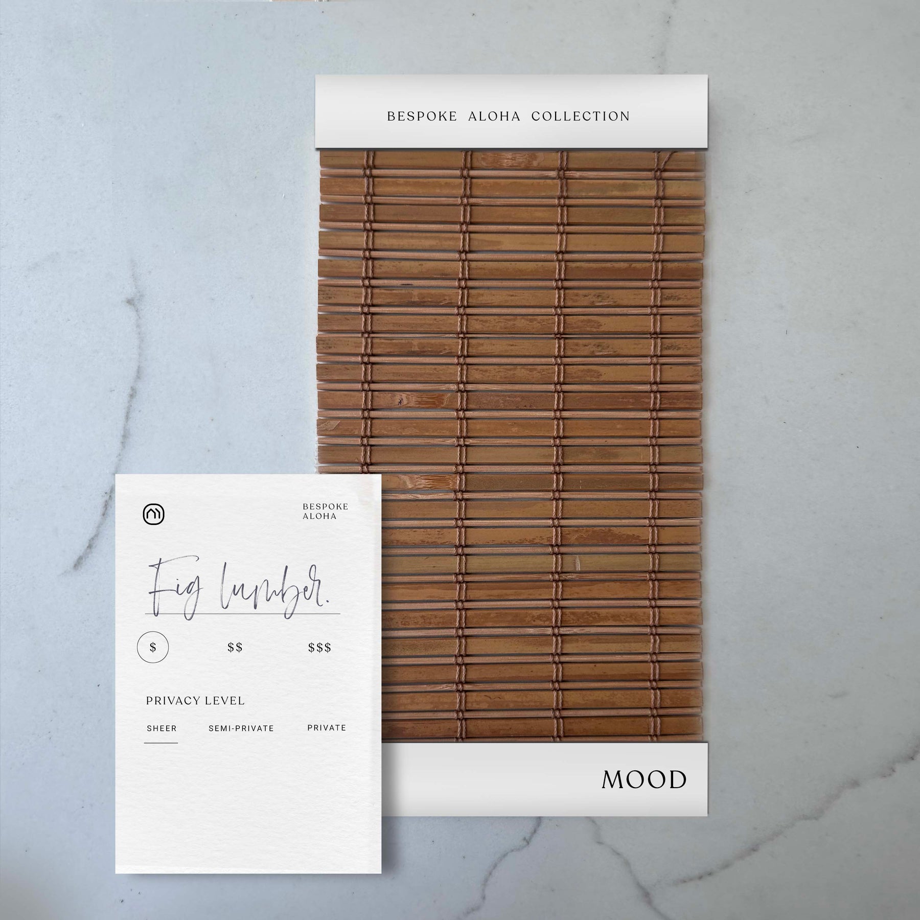 Bespoke Bamboo Shade Swatches – MOOD