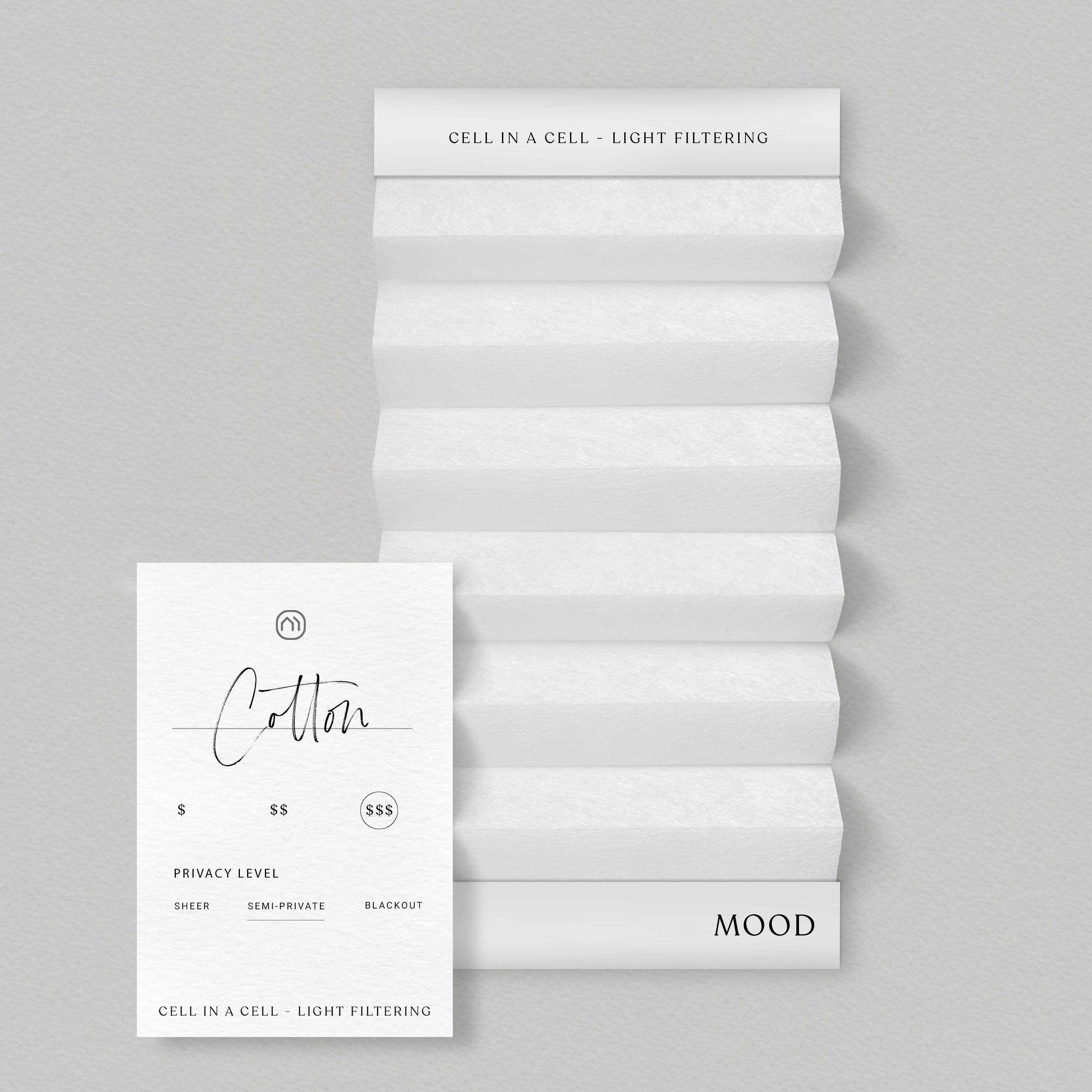 Cell-in-Cell Cellular Shade: Bespoke Light Filtering – MOOD